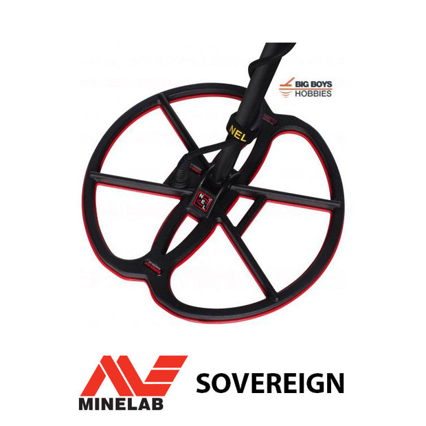 NEL Super Fly Search Coil for Minelab Sovereign Metal Detector – Big ...