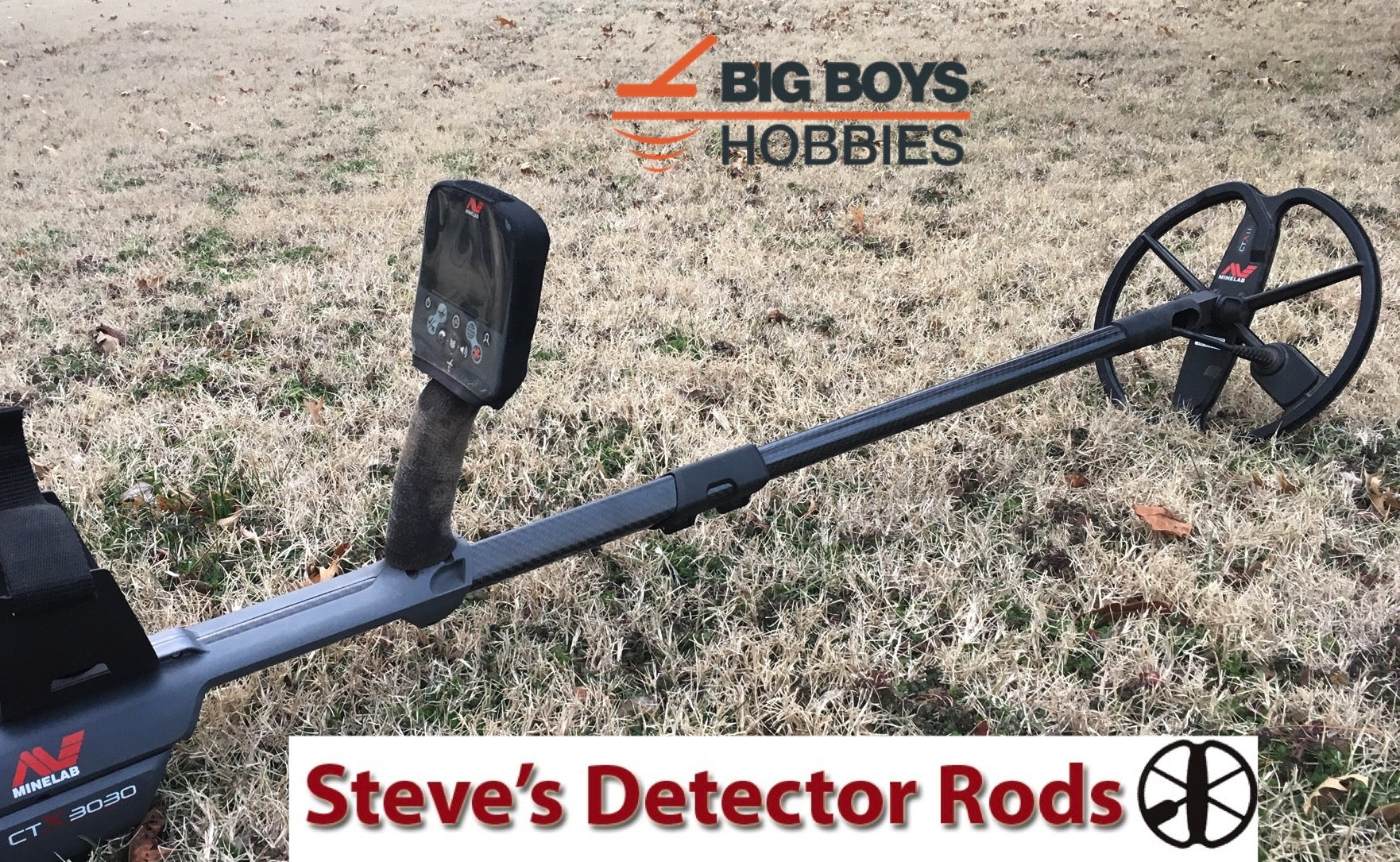 Steve's Minelab CTX 3030 Lower Rods – Big Boys Hobbies Metal Detectors