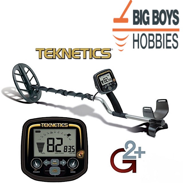 Teknetics G2+ Metal Detector – Big Boys Hobbies Metal Detectors