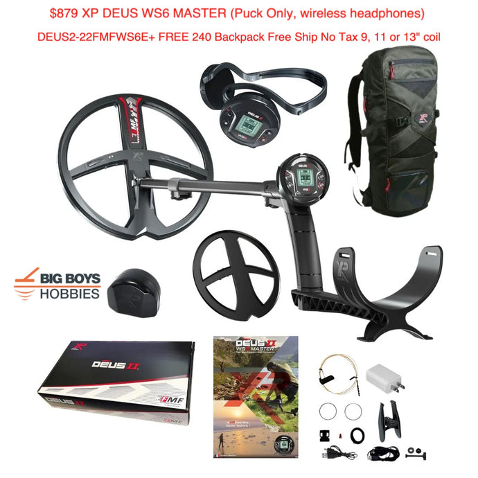 XP Deus II Save 31% $300 Bundle | No Tax - Free Shipping! – Big Boys ...